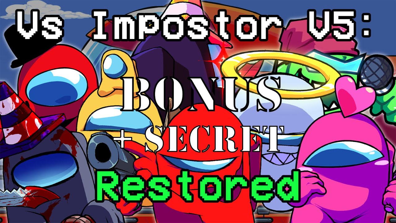 Friday Night Funkin` vs Red Impostor on insane difficulty V5 Mod Secret ...