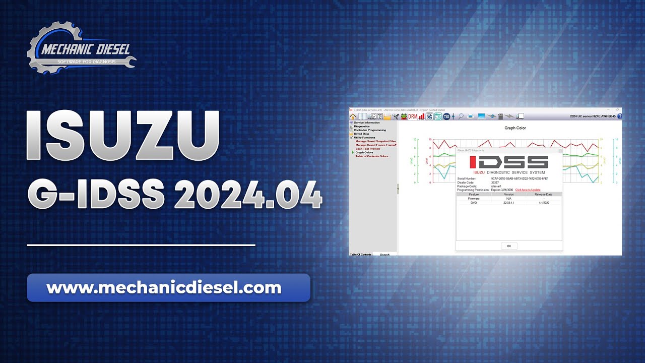 Exploration of ISUZU G-IDSS 2024.04 Software Features - YouTube