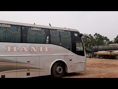 Hanif Volvo B9R I-Shift Bus Full Turning Video In Food Village Plus ...