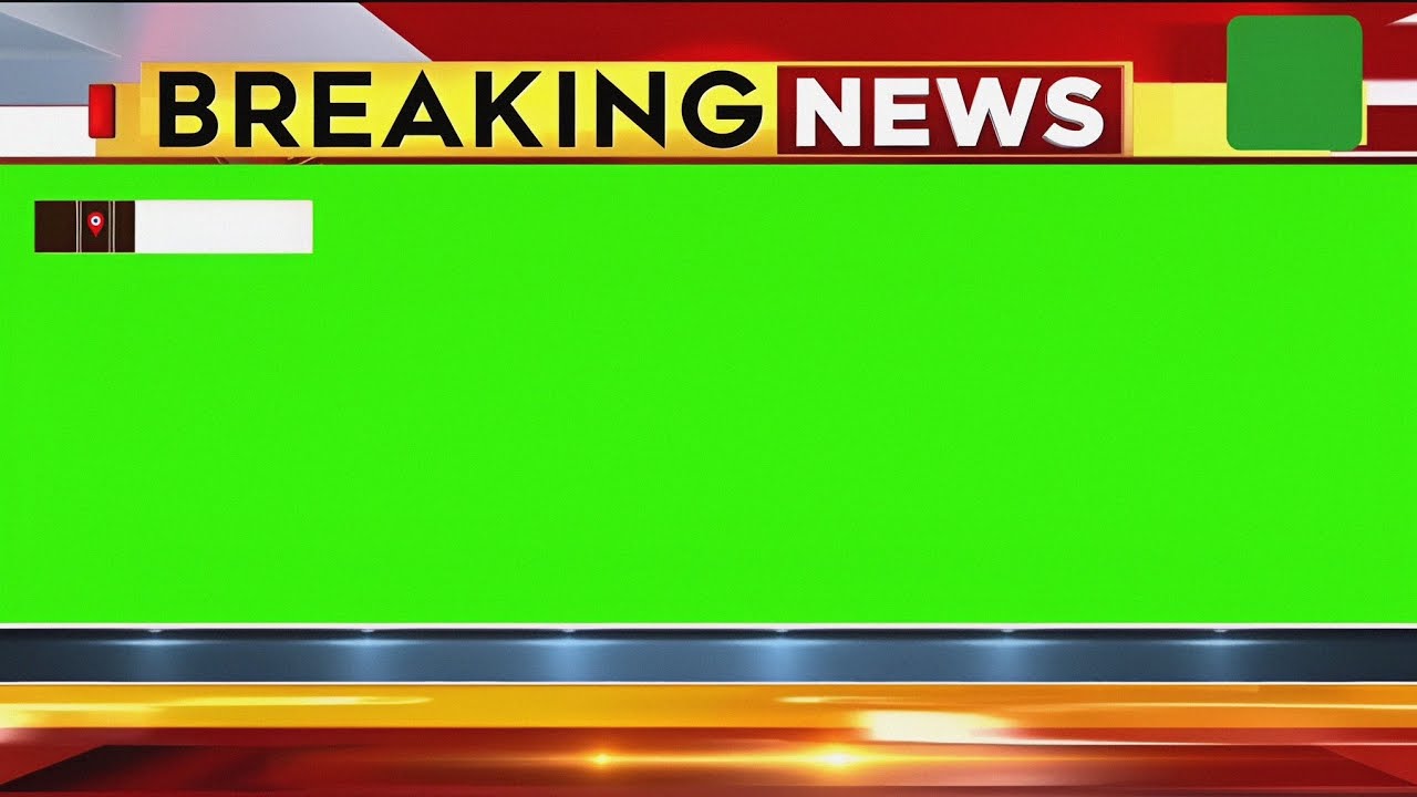Single Window News Green Screen Farme Use it No Copyright or Strikes ...