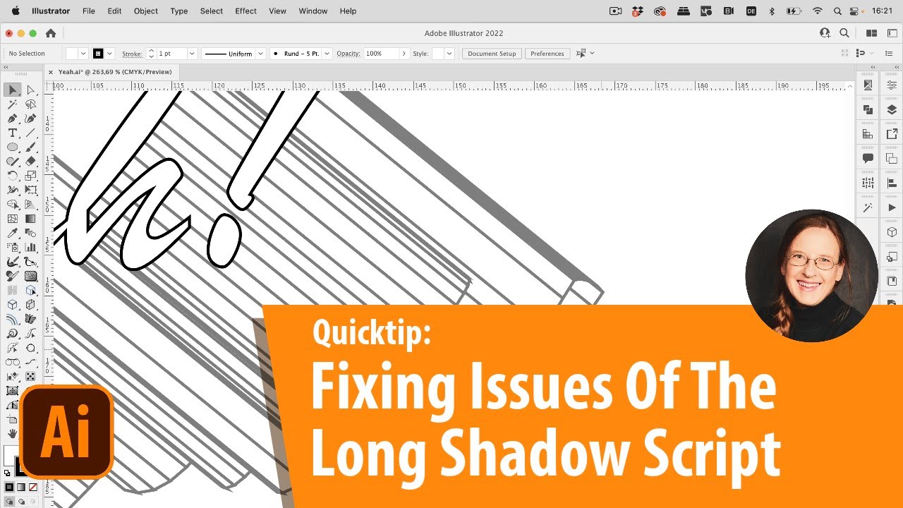 Important Addition to Long Shadow Script: How to Fix its Curve Issue ...