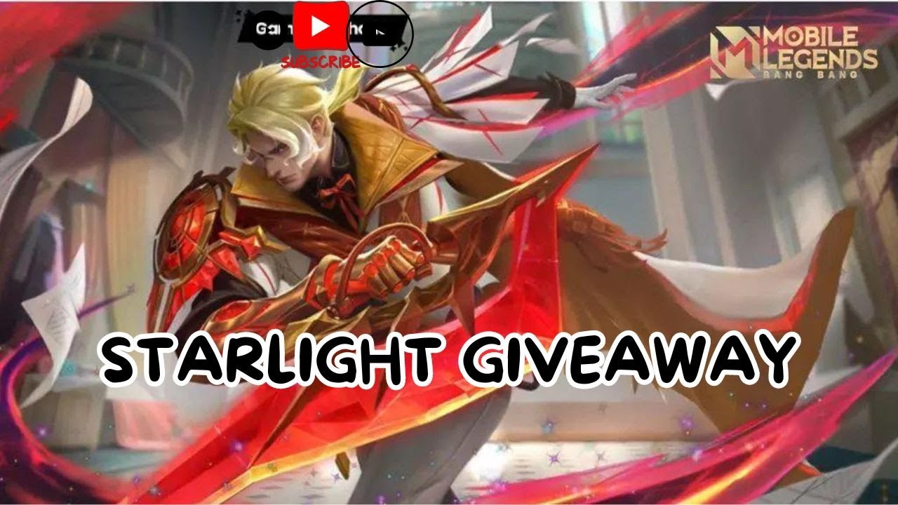 STARLIGHT GIVEAWAY || YT GOREAY || MLBB LIVE. - YouTube