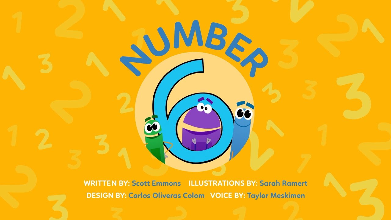 Number Six (Read-Along) | StoryBots - YouTube