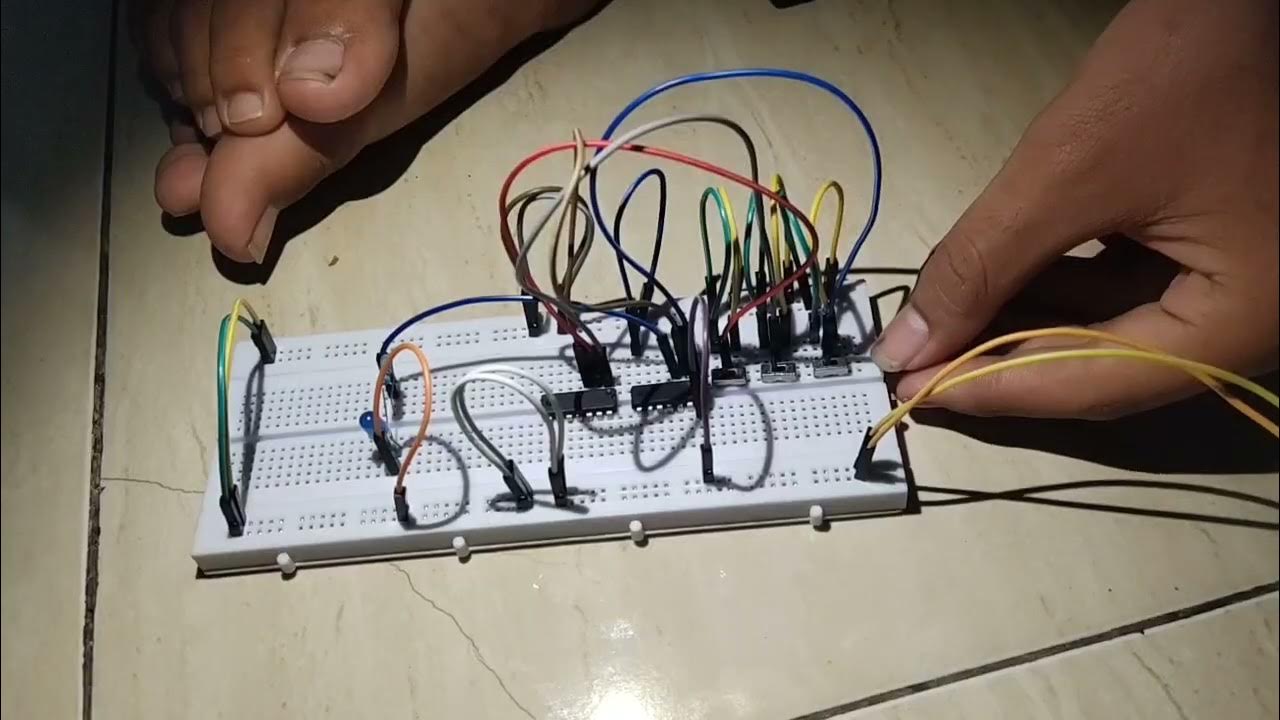 Praktik Elektronika Digital - YouTube