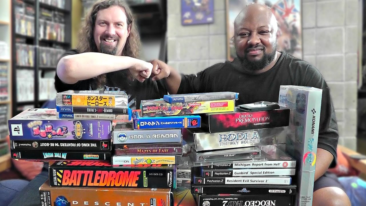 Recent GAME PICKUPS w Reggie - EPIC 26 Games added! - YouTube