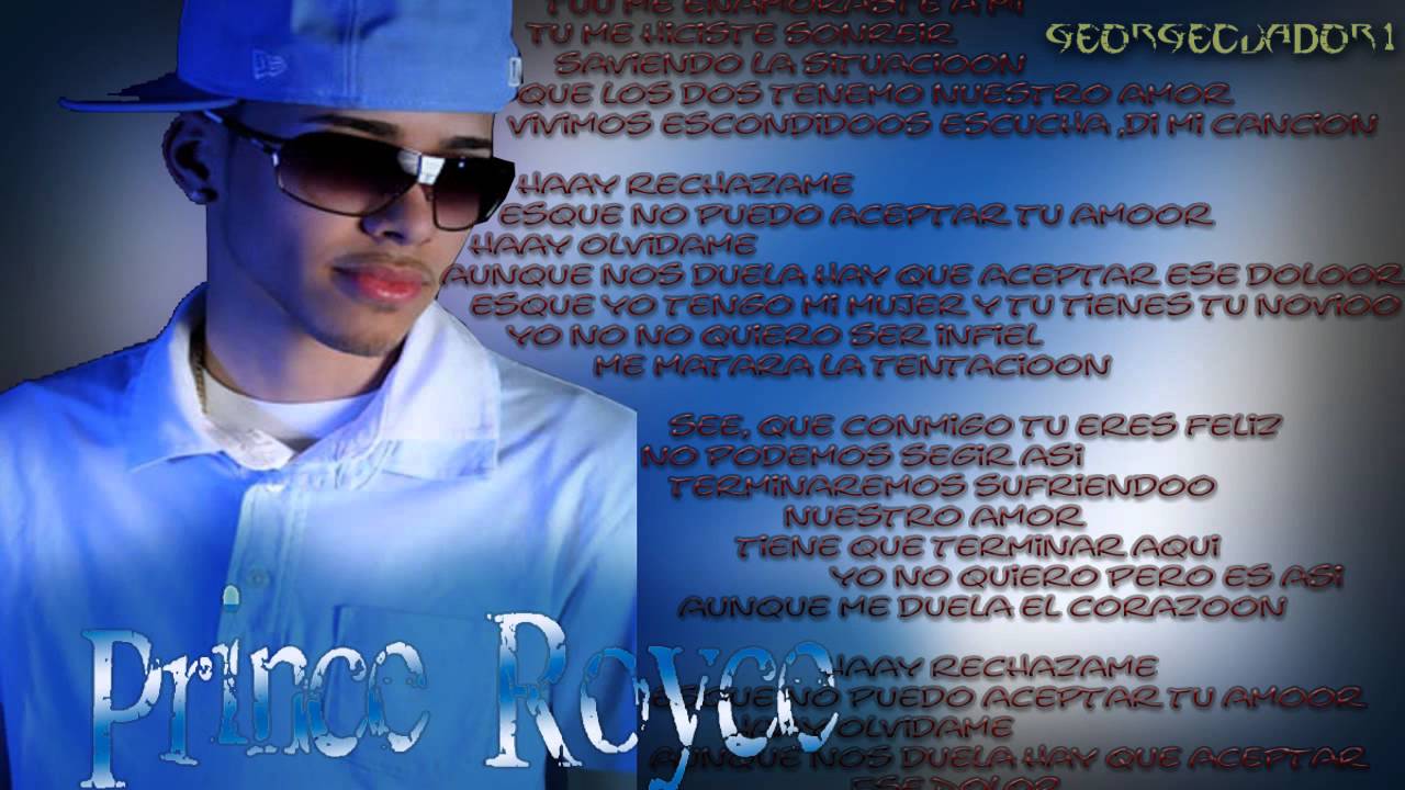 Prince Royce Rechazame **Con letras** ((Album Official)) AGT YOuknoW ...