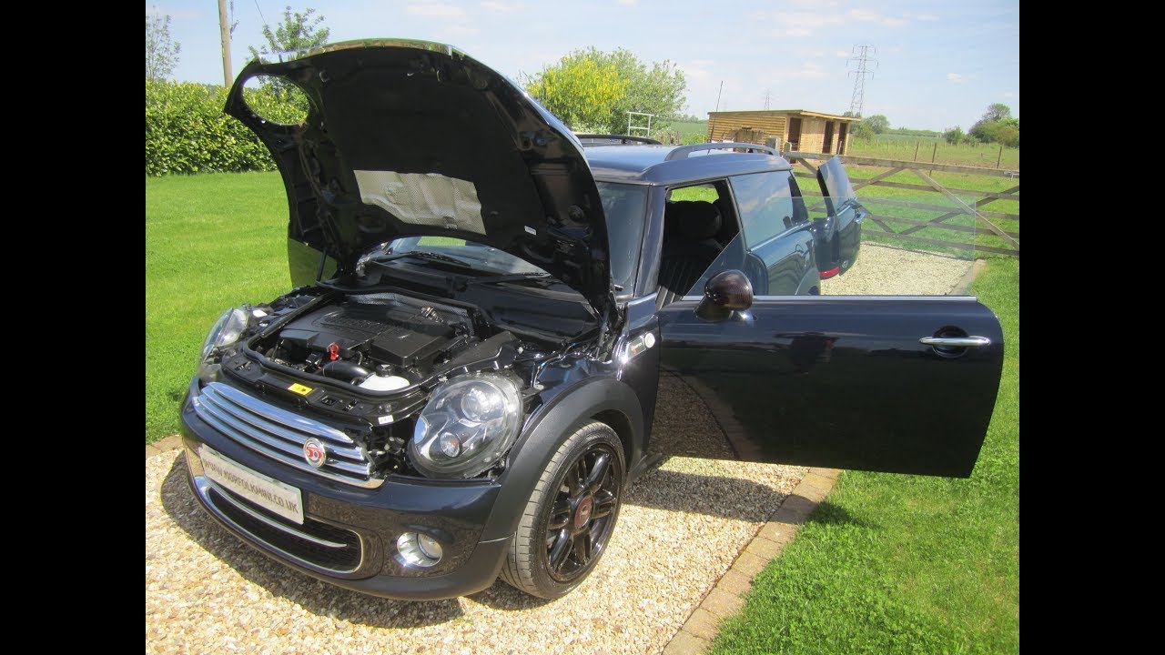Mini Clubman Cooper Diesel Hampton Reef Blue - YouTube