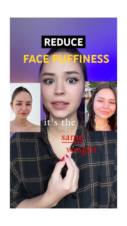 How to reduce your FACE PUFFINESS😶 #facemassage #depuff # ...