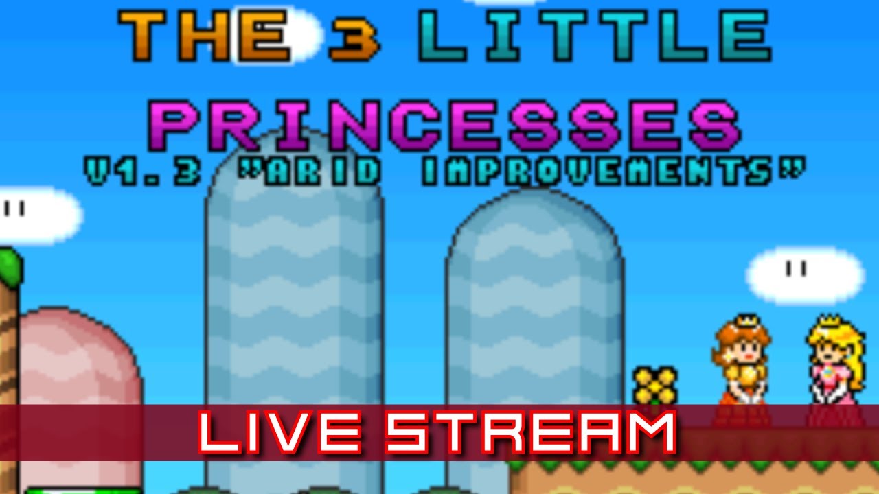 The 3 Little Princesses | Super Mario World Rom Hack (v1.3 Demo) - YouTube