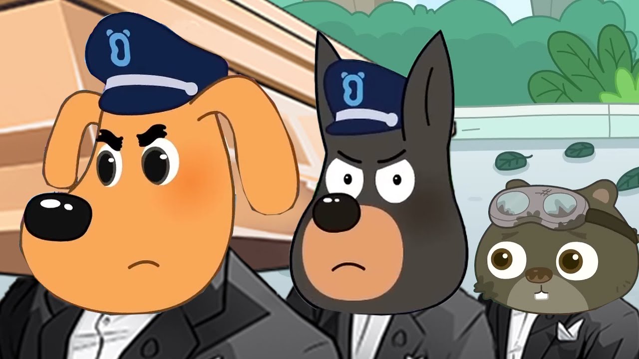 Sheriff Labrador Never Play in the Parking Lot - Coffin Dance Song ...