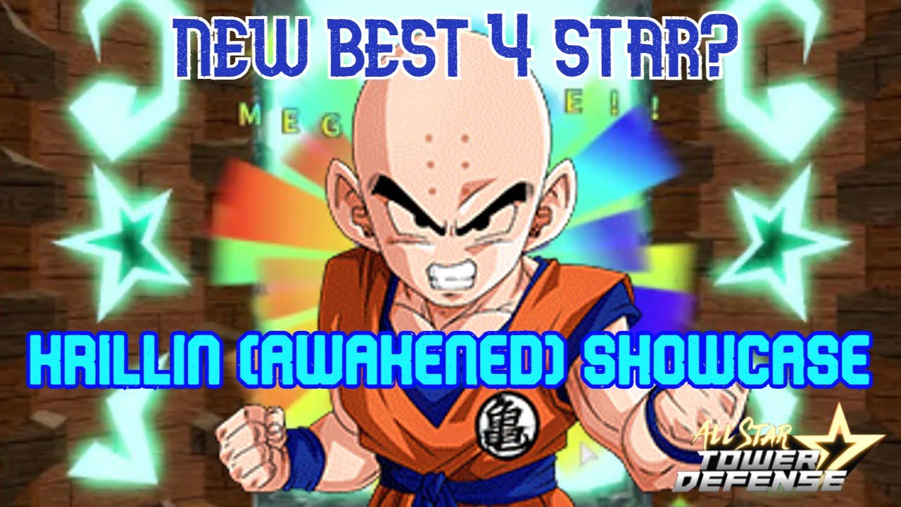 LEVEL 1 KRILLIN (AWAKENED) IS THE BEST 4 STAR ON ALL STAR TOWER DEFENSE ...