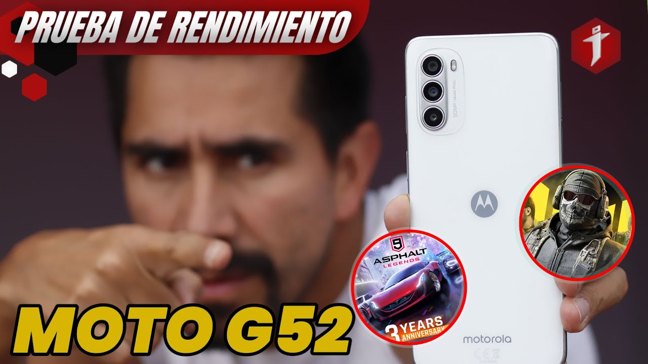 MOTO G52 | PRUEBA DE RENDIMIENTO: Videojuegos y más! - YouTube