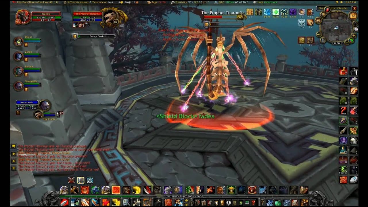 The Prophet Tharon'ja - Heroic Drak'Tharon Keep - YouTube