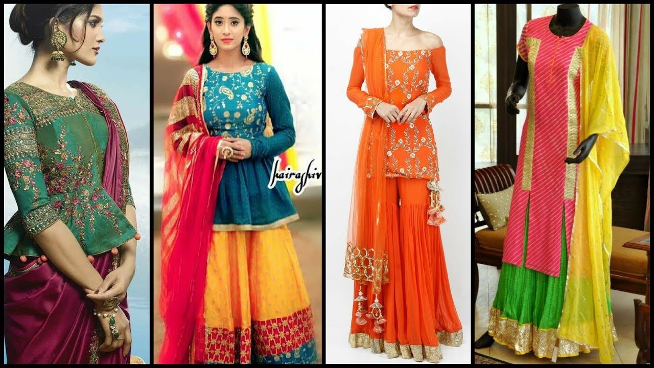 Beautiful and Stylish Mayon Mehndi Dress Designs for Bridals and Bride ...