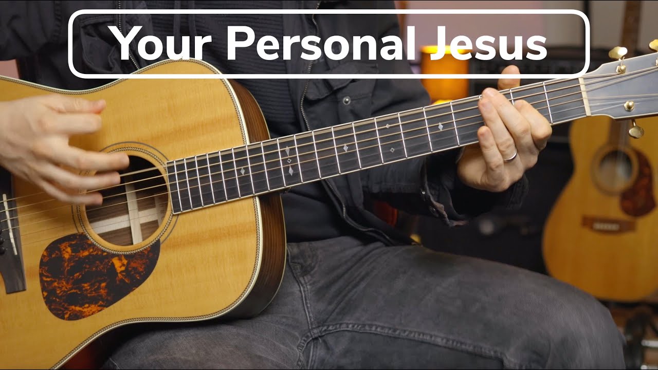 Your Personal Jesus Guitar Riff Johnny Cash Style FMF#31 - YouTube