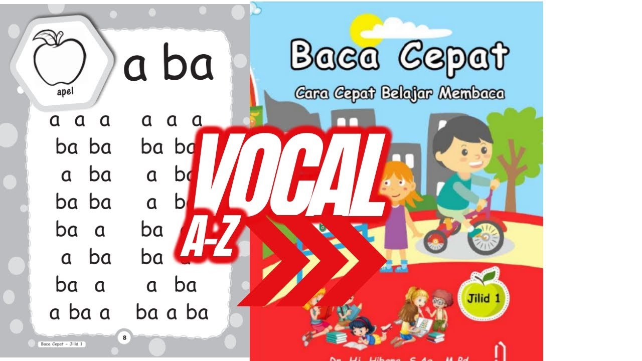 Cara Cepat Membaca anak TK & SD (JILID 1) - YouTube