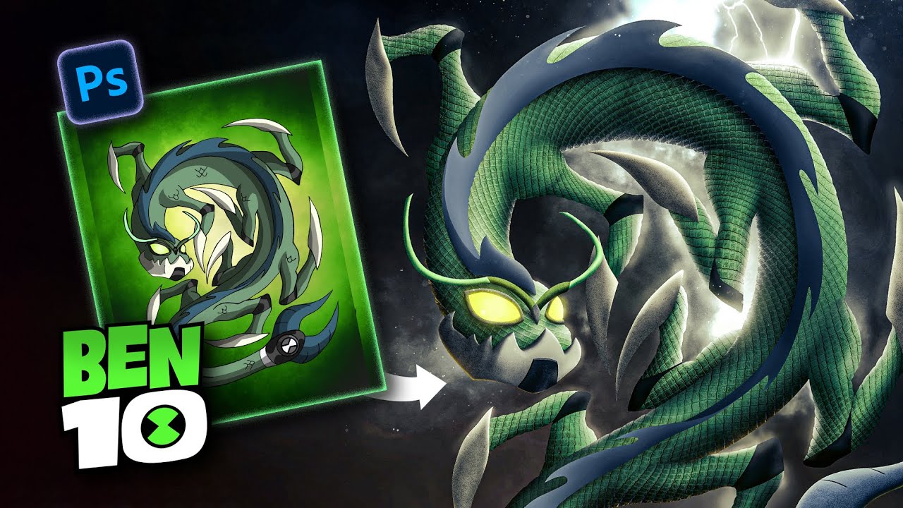 Making BEN10 Realistic in Photoshop! | Realistified S1E1 - YouTube
