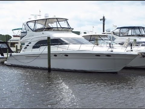 2004 Sea Ray 56 Sedan Bridge Walkthrough For Sale at MarineMax Stuart ...