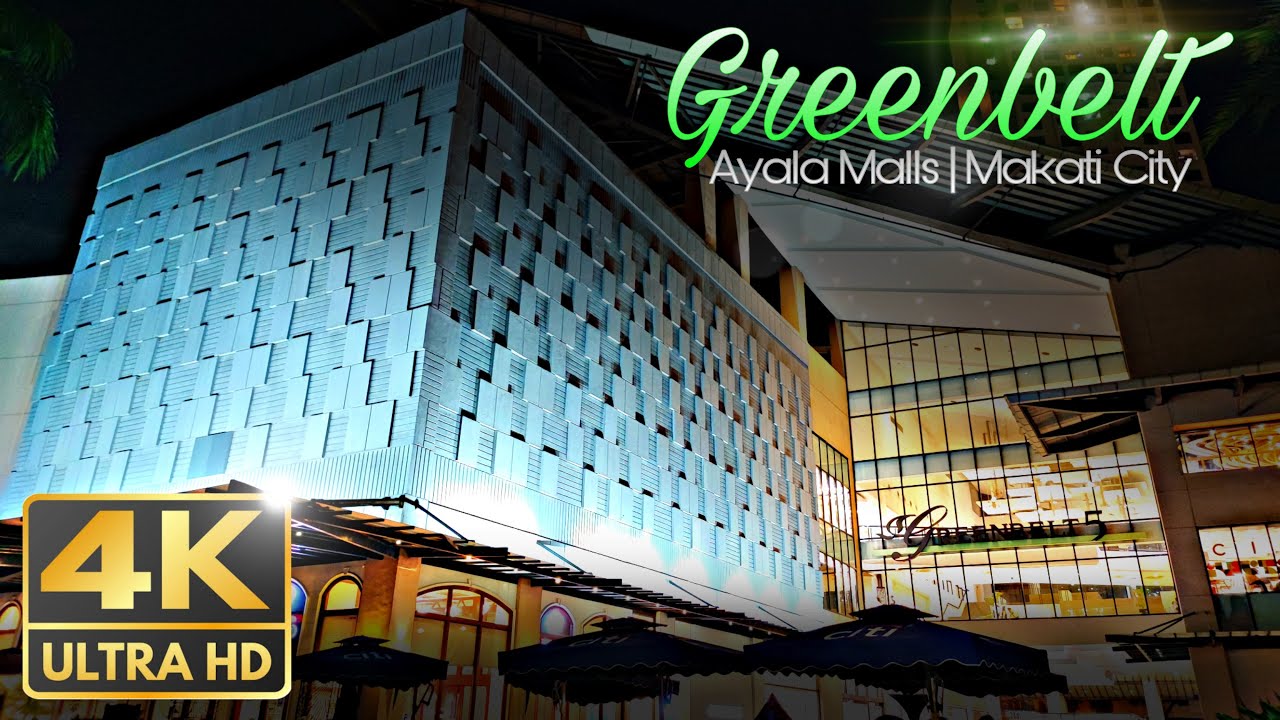 Greenbelt | Ayala Malls | Makati City | Walking Tour | 4K Ultra HD ...