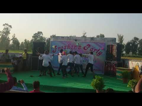 Emotionless Dance Performance at Terii College Kurukshetra's Fresher Party - YouTube