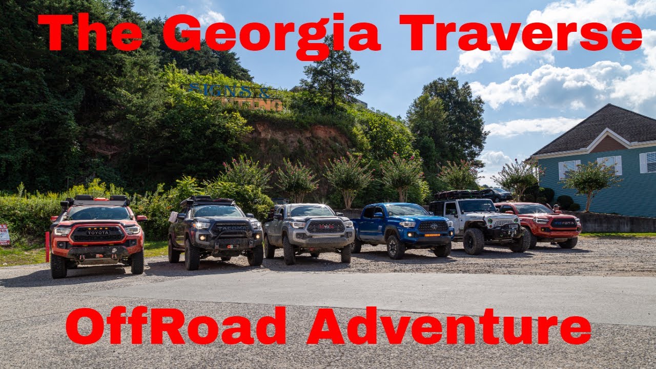 The Georgia Traverse - NorthEast Georgia Offroad & 3rd Gen Tacoma - YouTube