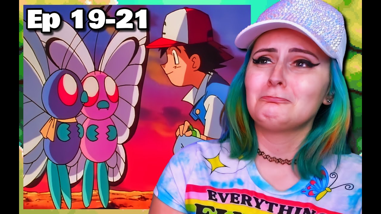 This made me CRY | Pokémon Anime Reaction S1E19, S1E20, S1E21 - YouTube