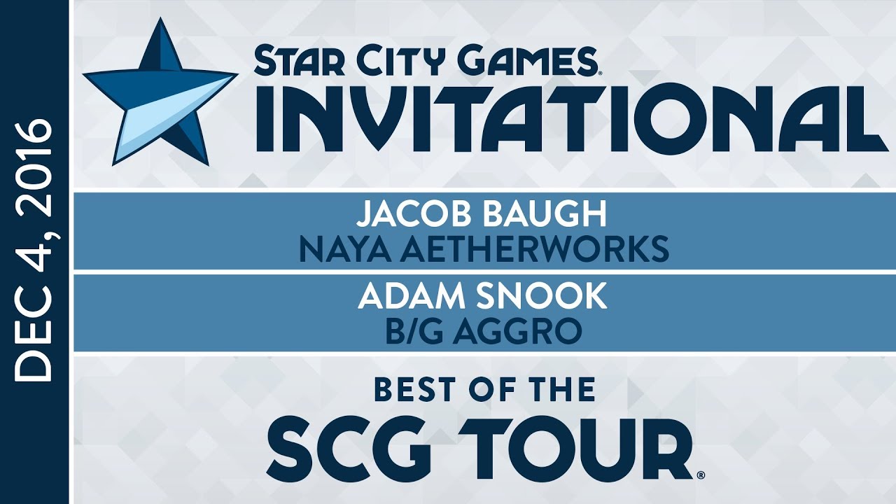 Best of the SCG Tour: Jacob Baugh vs Adam Snook [Magic: the Gathering ...
