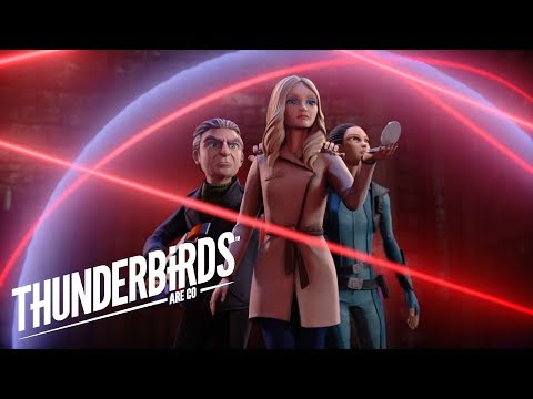 Thunderbirds Are Go | Kayo and Penelope Avoid The Mechanic's Lasers