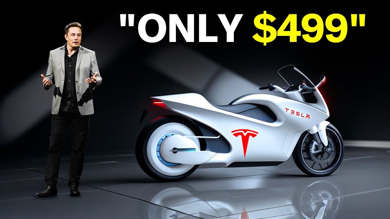 Elon Musk: ''I Am Releasing The New Tesla Electric Motorcycle Today ...