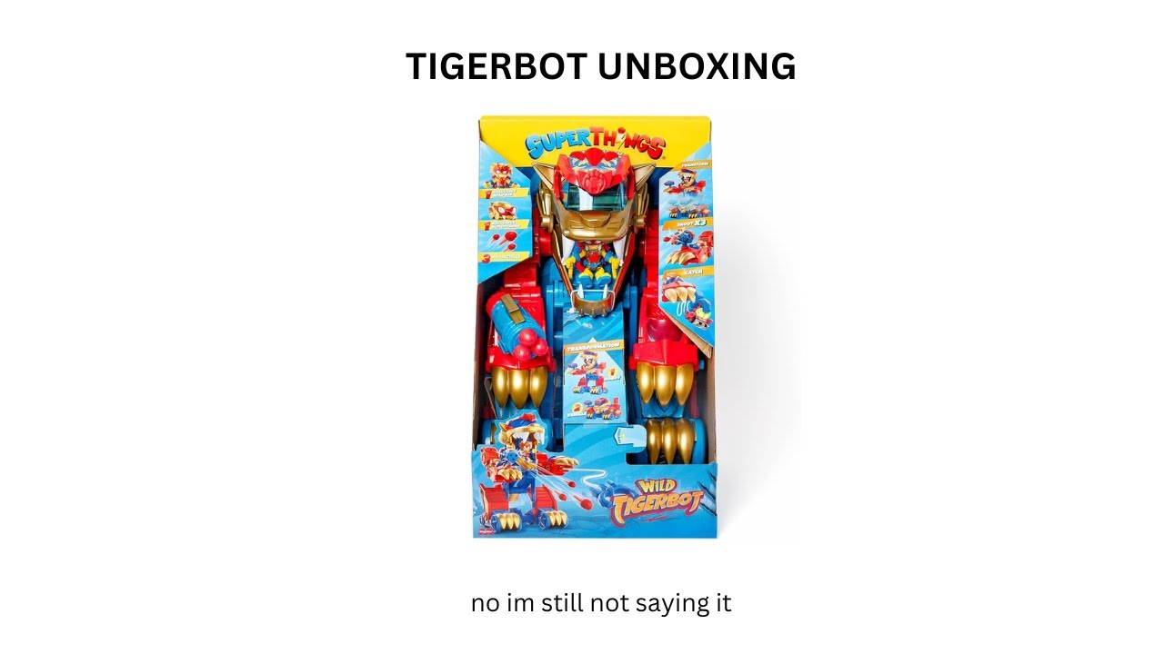 SUPERTHINGS TIGERBOT UNBOXING - YouTube