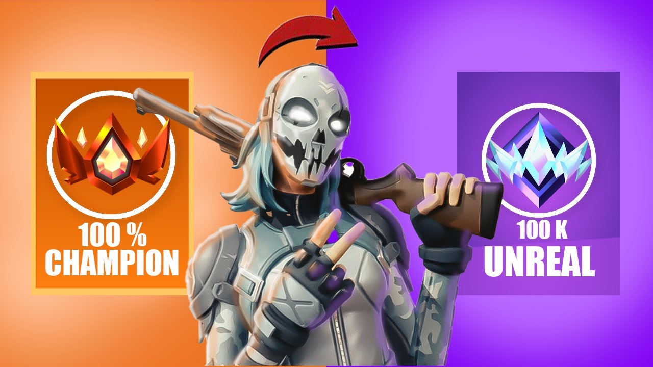 LIVE FORNITE RANKED RELAOD JE MONTE CHAMPION A UNREAL - YouTube