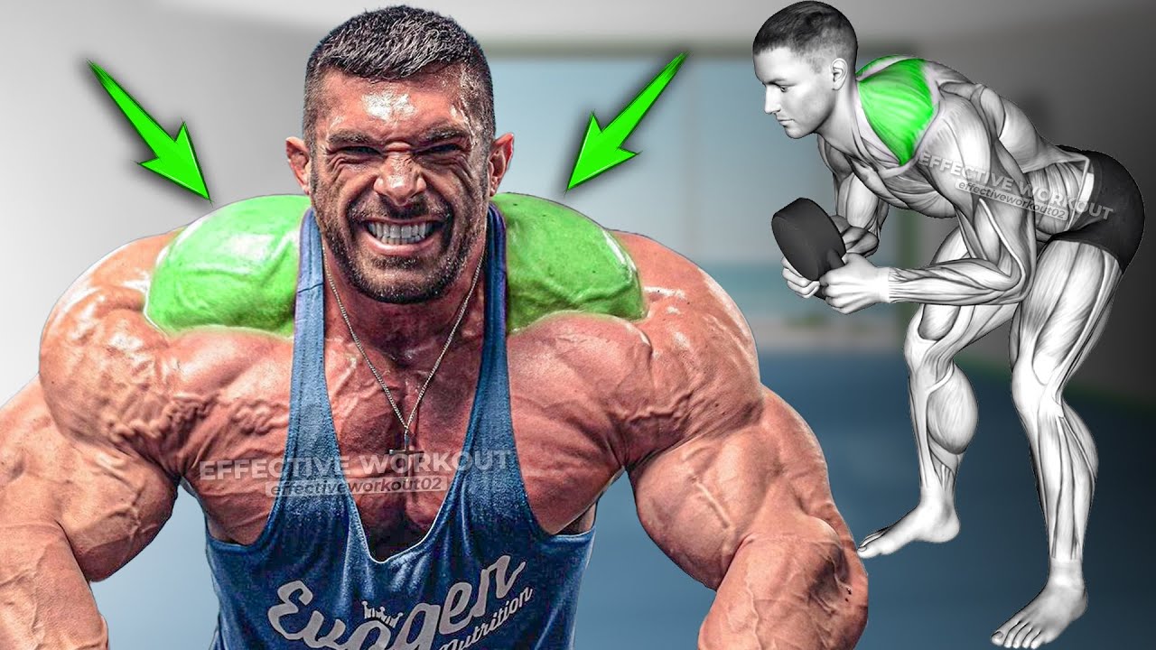 5 BEST Exercises for Bigger Traps Workout - YouTube