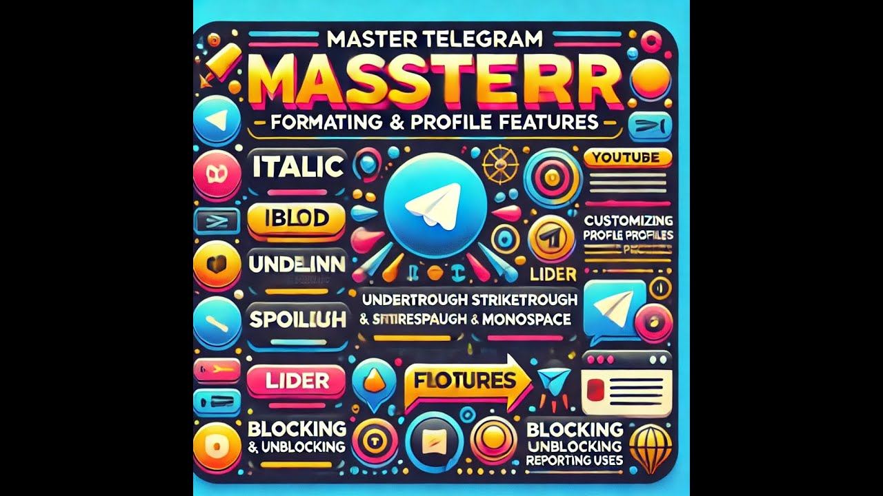 Master Telegram Formatting & Profile Features: Italic, Bold, Block ...