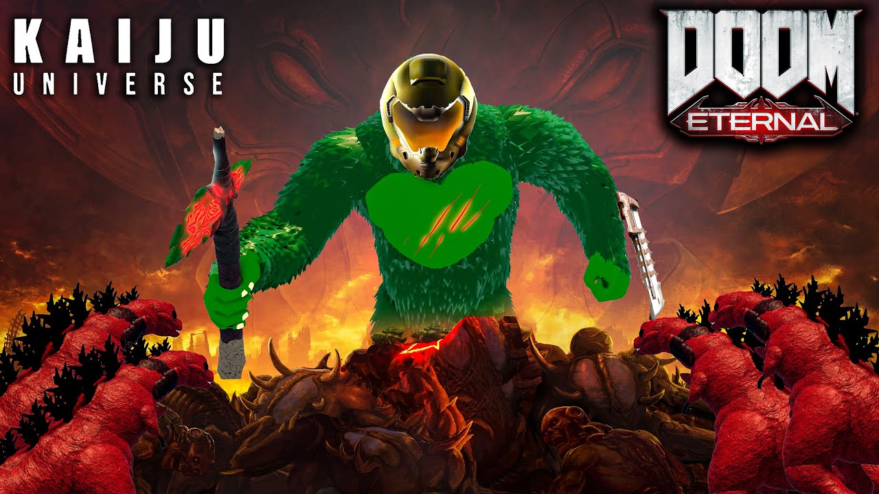 Doom Eternal But In Kaiju Universe - ROBLOX - YouTube