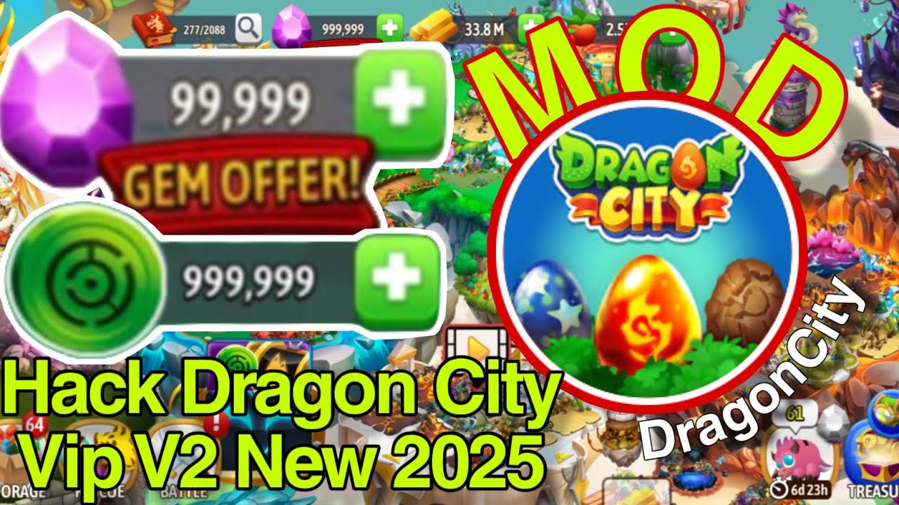 Hack Dragon City Mới Nhất|| Hướng Dẫn Cách Hack Dragon City 2025|| Hack ...