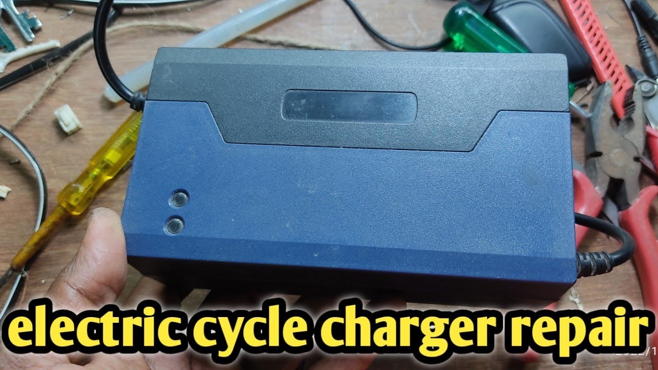 electric cycle charger repairing // 24v battery charger - YouTube