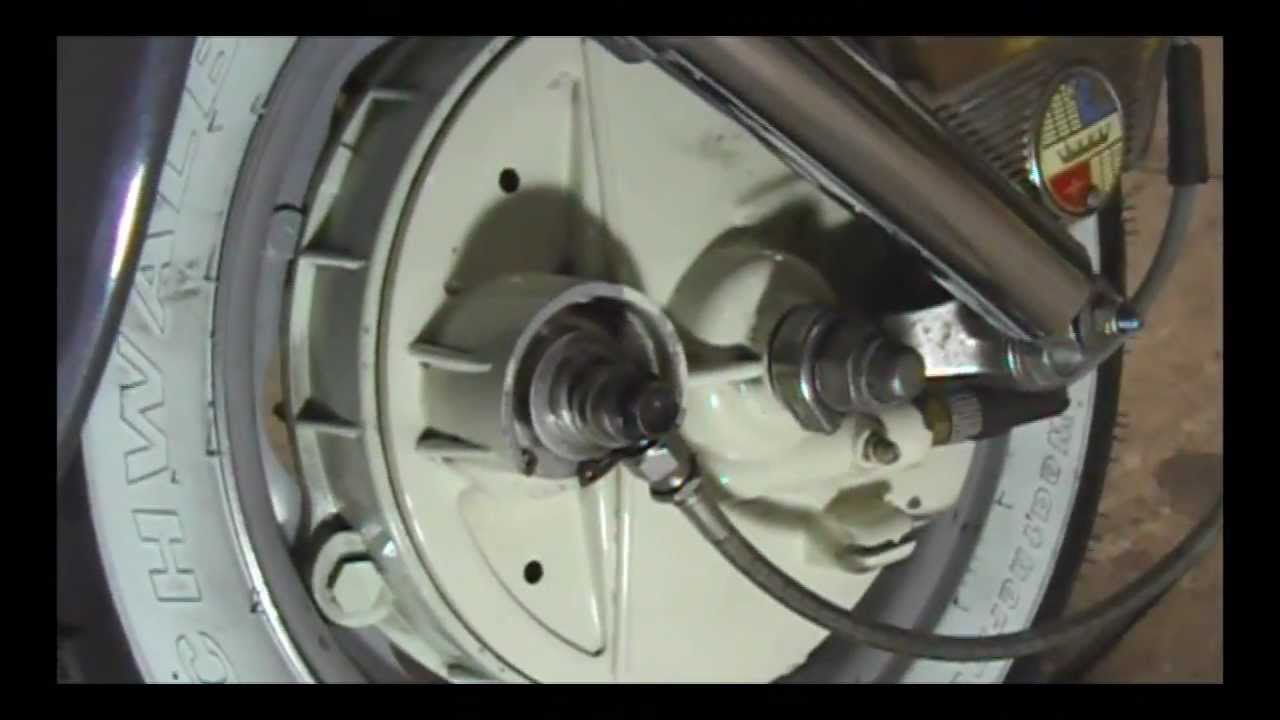 Lambretta Semi-Hydraulic disc brake(Inboard Disc brake)remote master ...