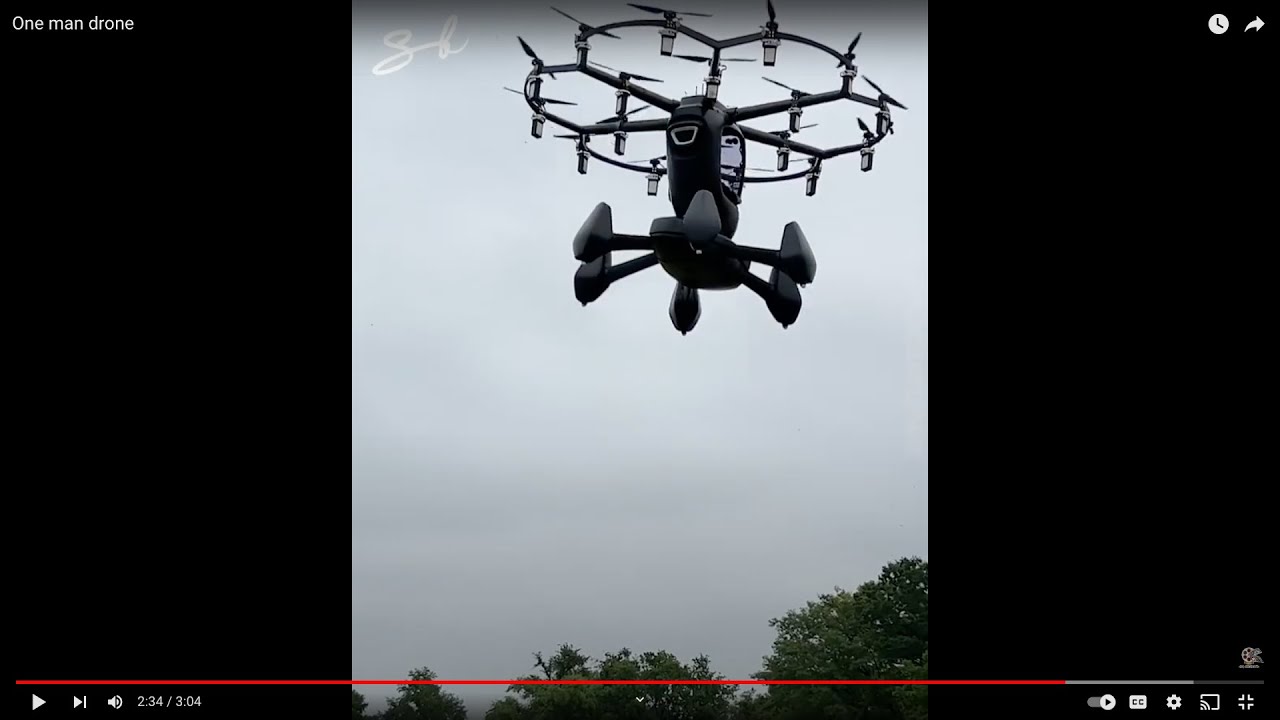 One man drone - YouTube