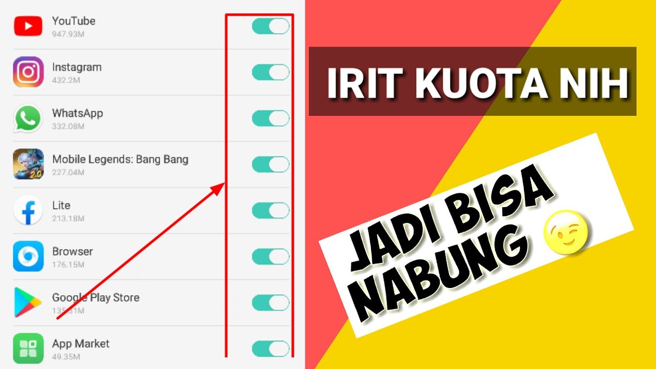 cara matikan data seluler aplikasi tertentu whatsapp juga bisa ...