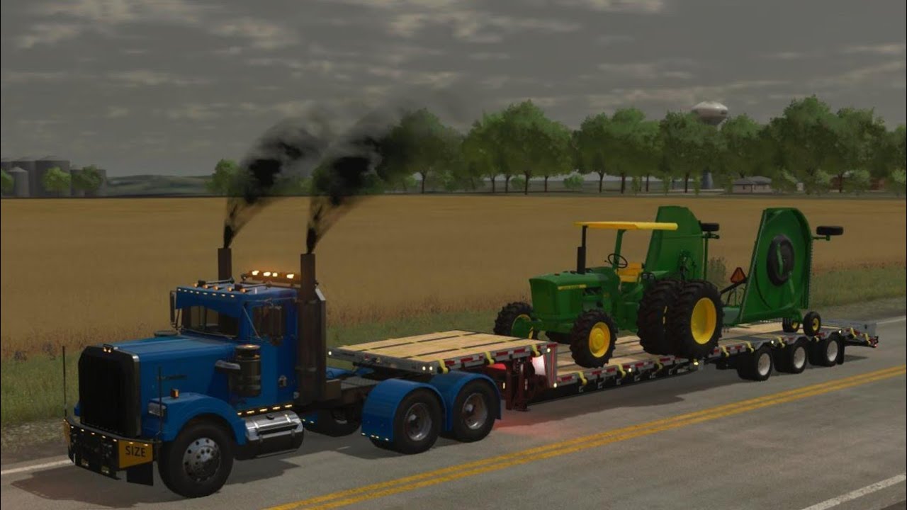 Farming Simulator 22 Gameplay | Working On The Farm - YouTube