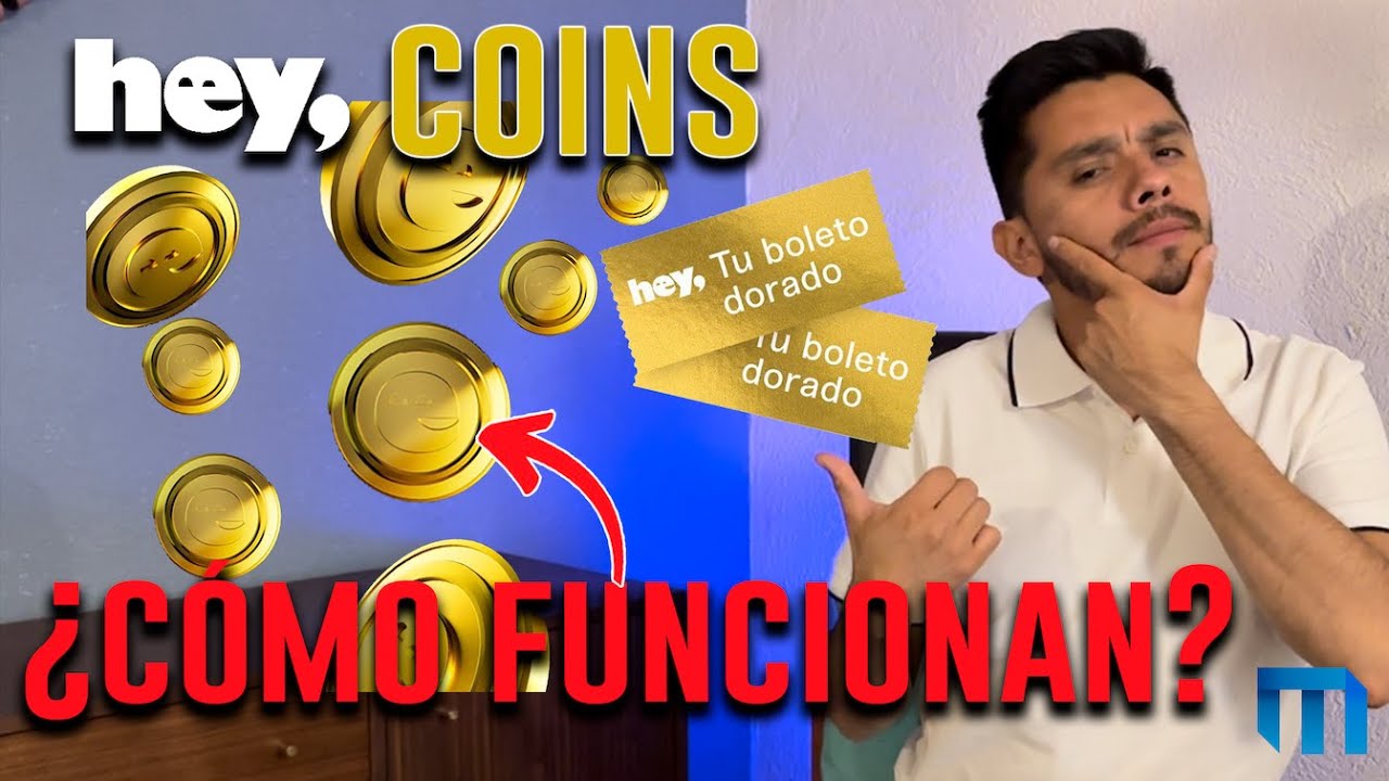 HEY COINS hey banco ¿CÓMO FUNCIONAN? - YouTube