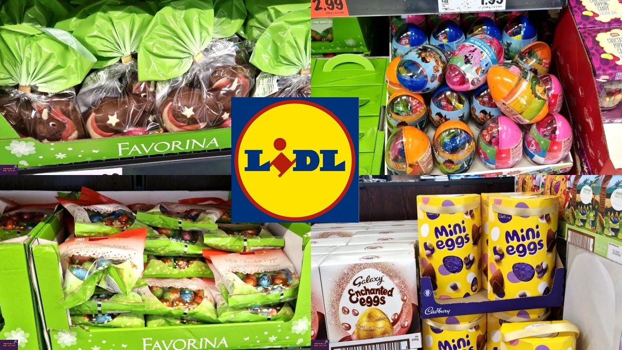 LIDL Store Happy Easter Gift Chocolate/Sweet/Bunny Chocolate /Bear Come ...