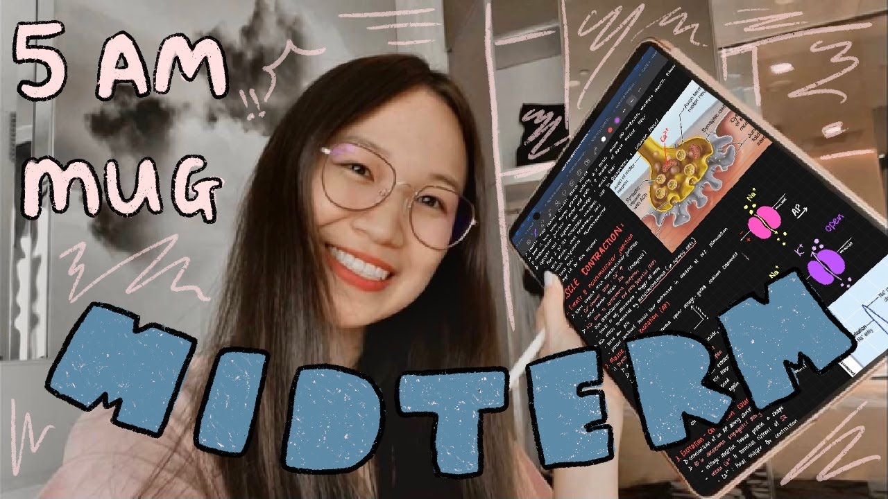 [Singapore college study vlog] NUS FIRST YEAR NURSING STUDENT midterms ...