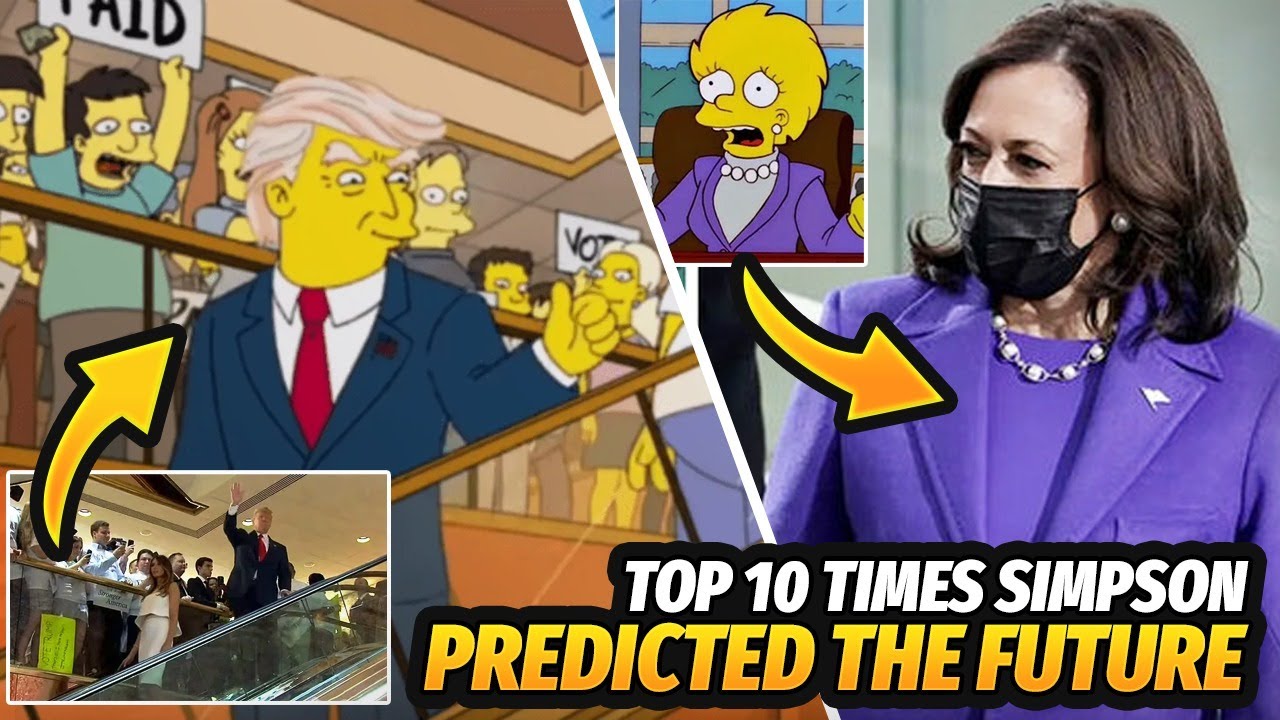 10 Mind-Blowing Instances: The Simpsons Predicted the Future - YouTube
