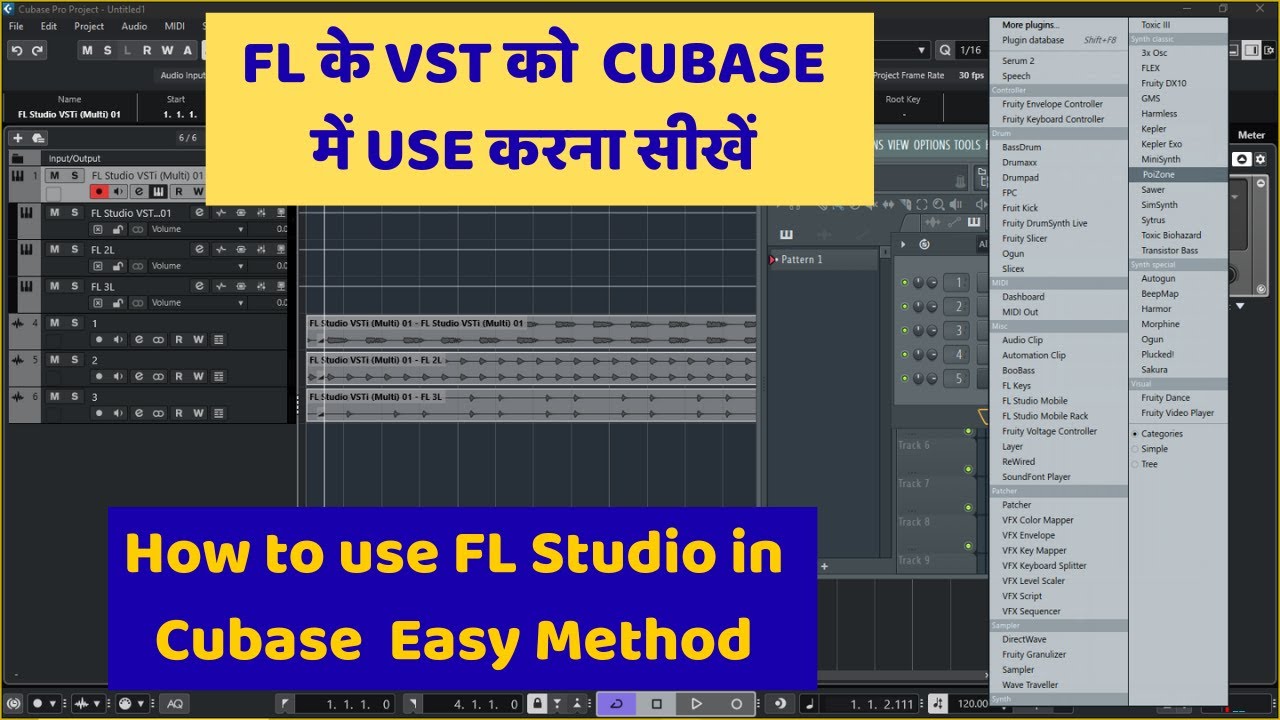 How To Use FL Studio in Cubase Like a PRO!! || USE FL STUDIO TONE IN ...