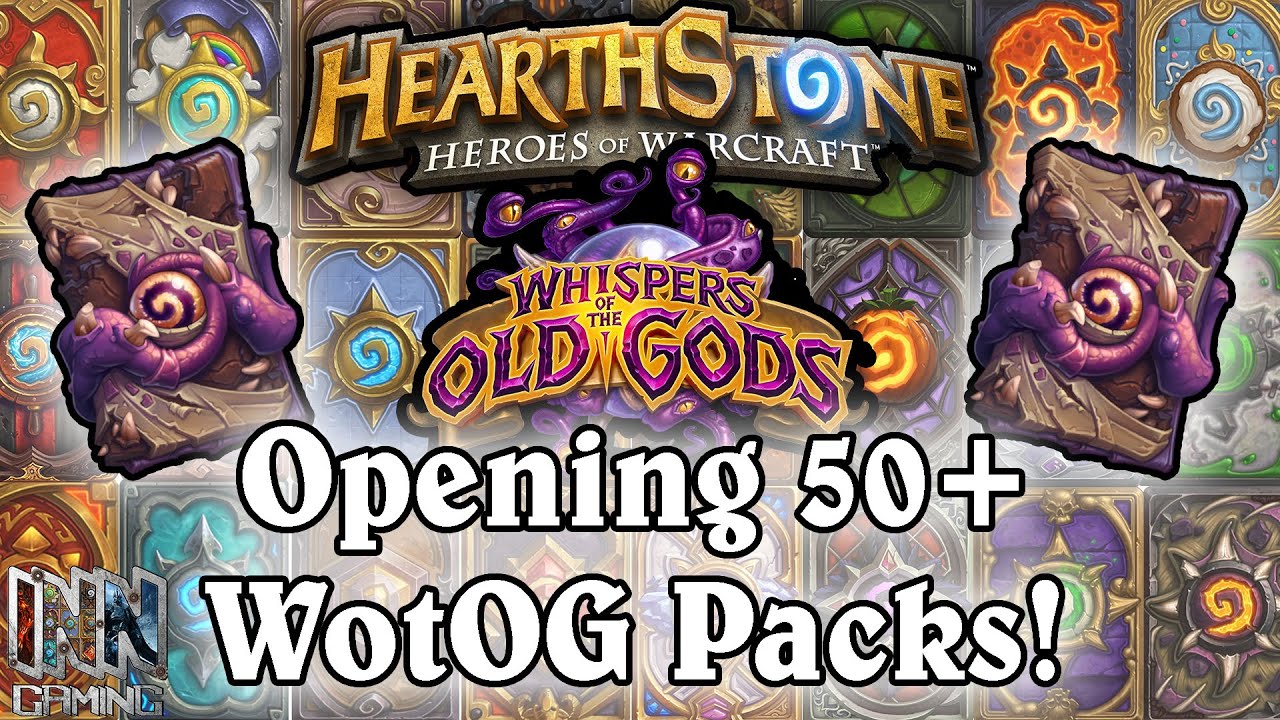 Hearthstone Tony's Whispers of The Old God Pack Opening - YouTube