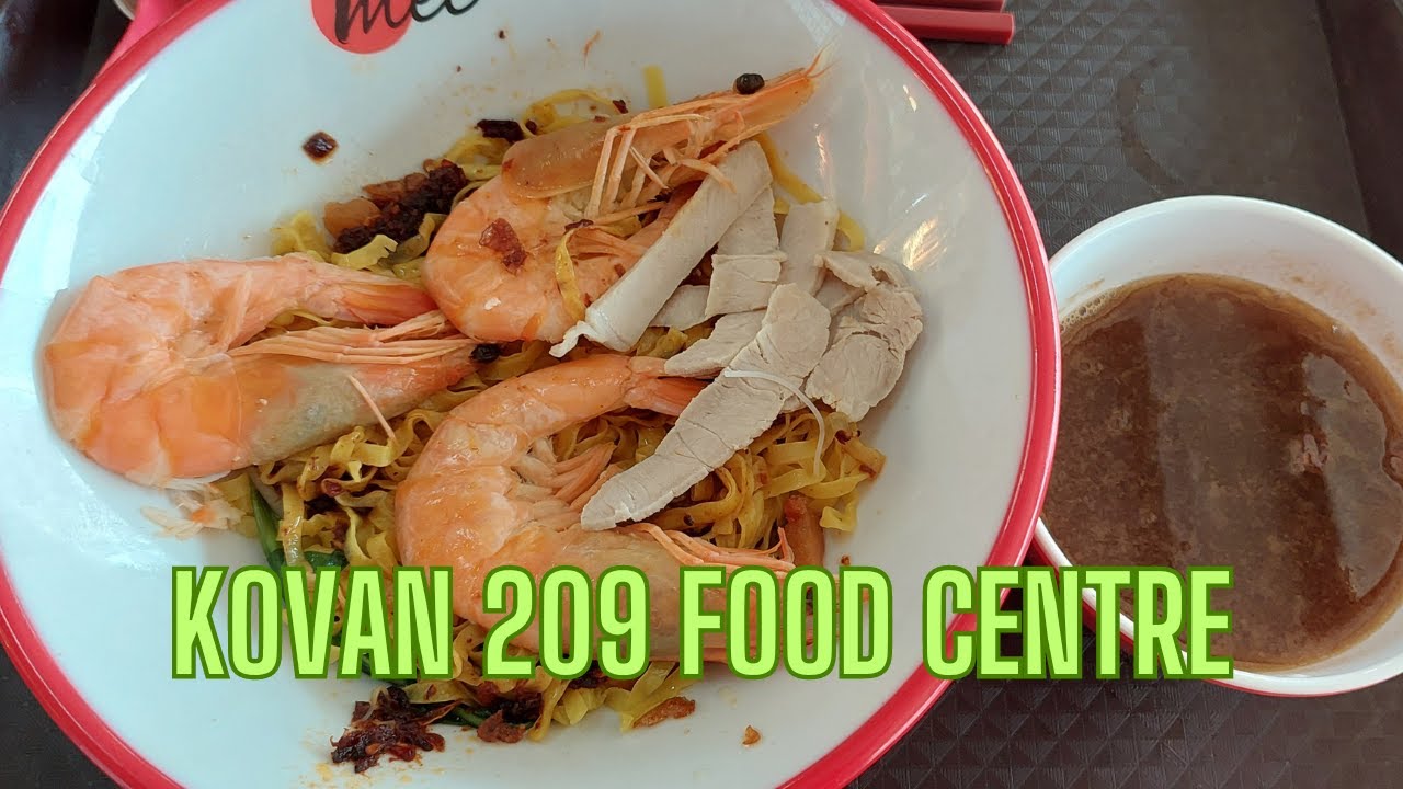 A 3-minutes tour of Kovan 209 Food Centre | Hawker Centre | Singapore ...
