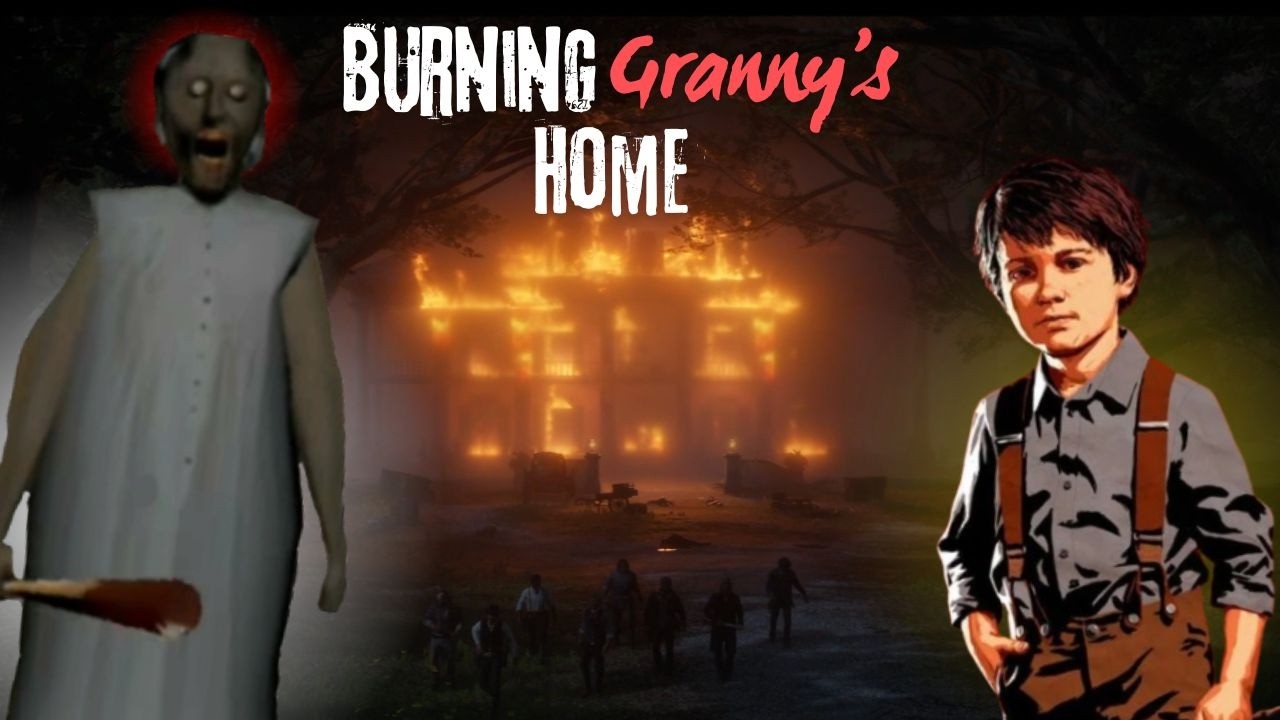 Burning GRANNY's home to find Jack😱#rdr2 - YouTube