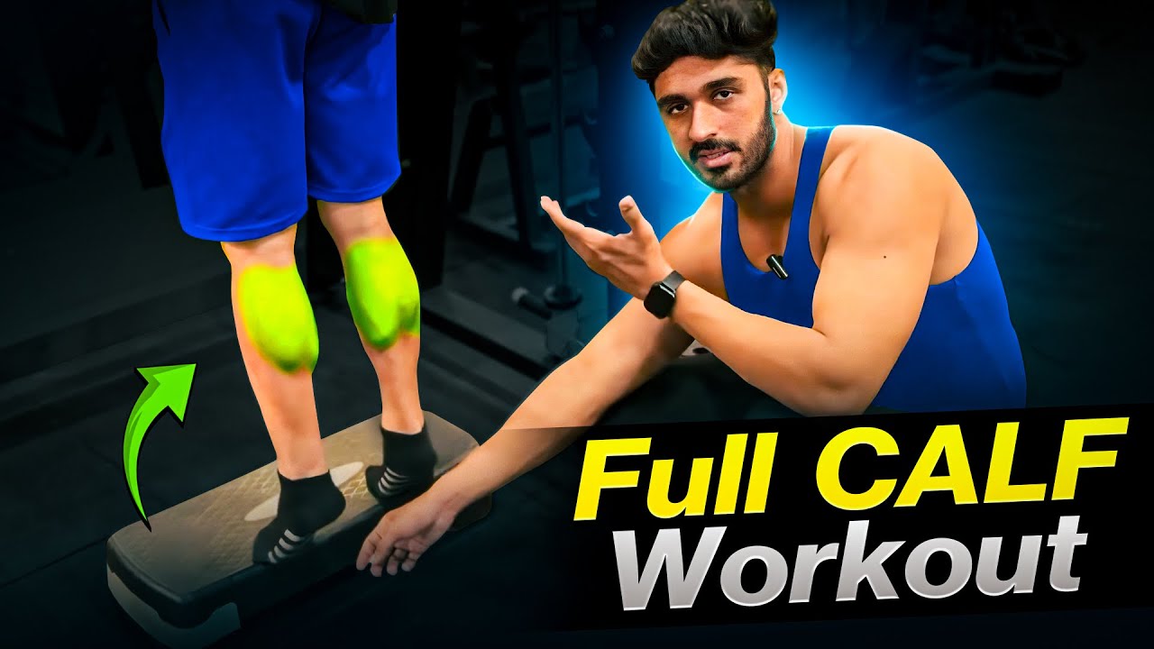 Full Calf Workout in Gym | Build Bigger Calves & Strong Legs | Nirbhay ...