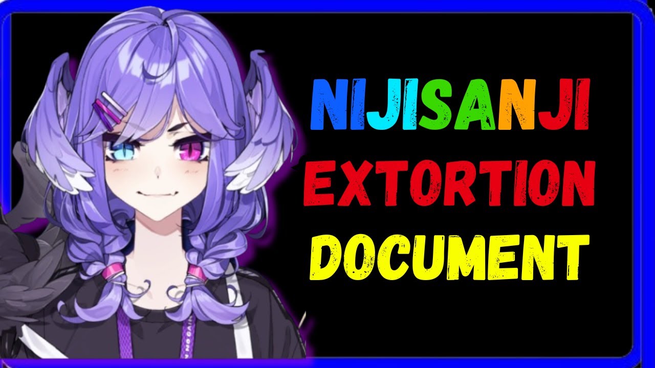Selen huge accusations of extorting nijisanji - YouTube